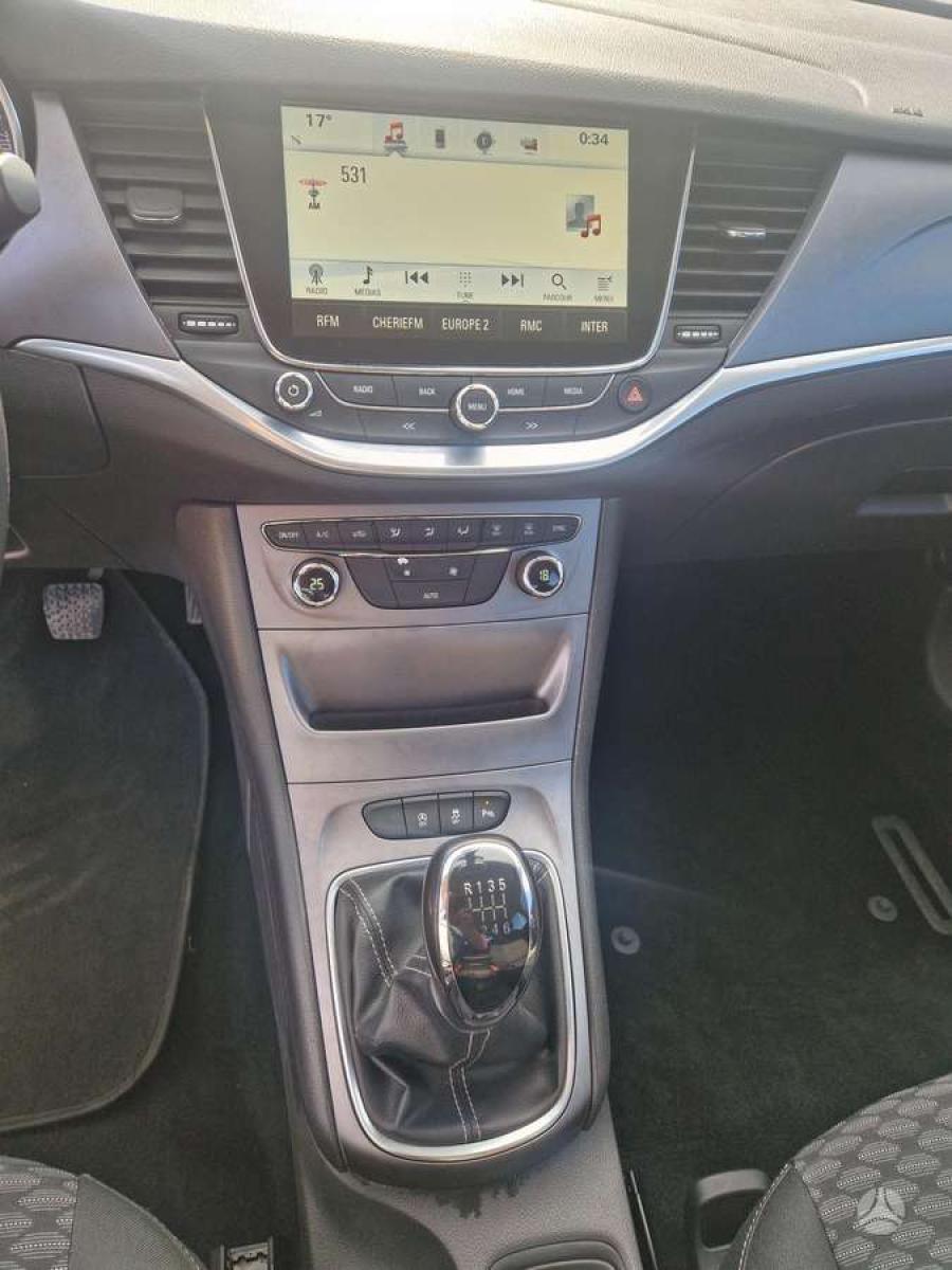 Pelēks Opel Astra 2016 Tauragė, ar dzinēja tilpumu 1.60 L un nobraukumu 170 tūkst. km par 6300 €, foto 18 vietnē AUTOMOTO.COM.LV