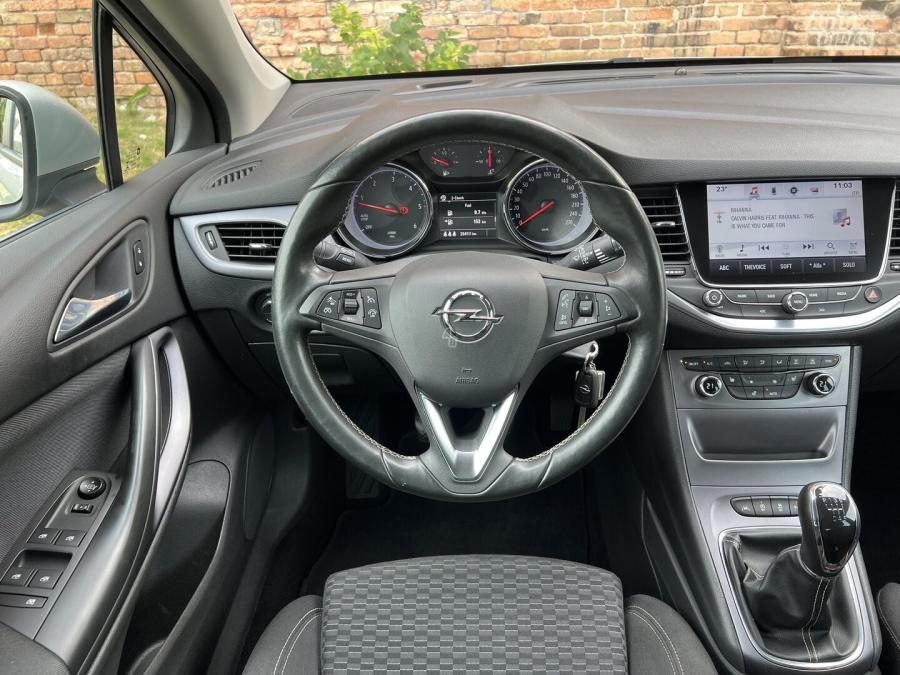 Pelēks Opel Astra 2016 Kėdainiai, ar dzinēja tilpumu 1.60 L un nobraukumu 294 tūkst. km par 5999 €, foto 15 vietnē AUTOMOTO.COM.LV