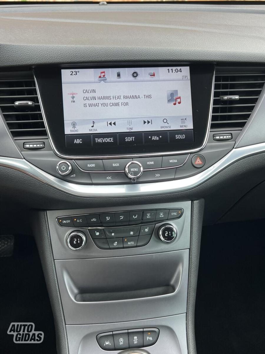 Pelēks Opel Astra 2016 Kėdainiai, ar dzinēja tilpumu 1.60 L un nobraukumu 294 tūkst. km par 5999 €, foto 20 vietnē AUTOMOTO.COM.LV