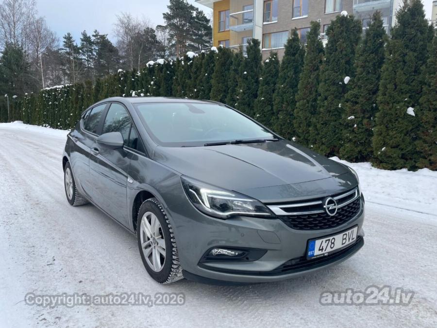 Grey Opel Astra 2017 in Tallinn, with an engine capacity of 1.40 L and mileage of 44 thousand km for 10900 €, photo 2 on AUTOMOTO.COM.LV