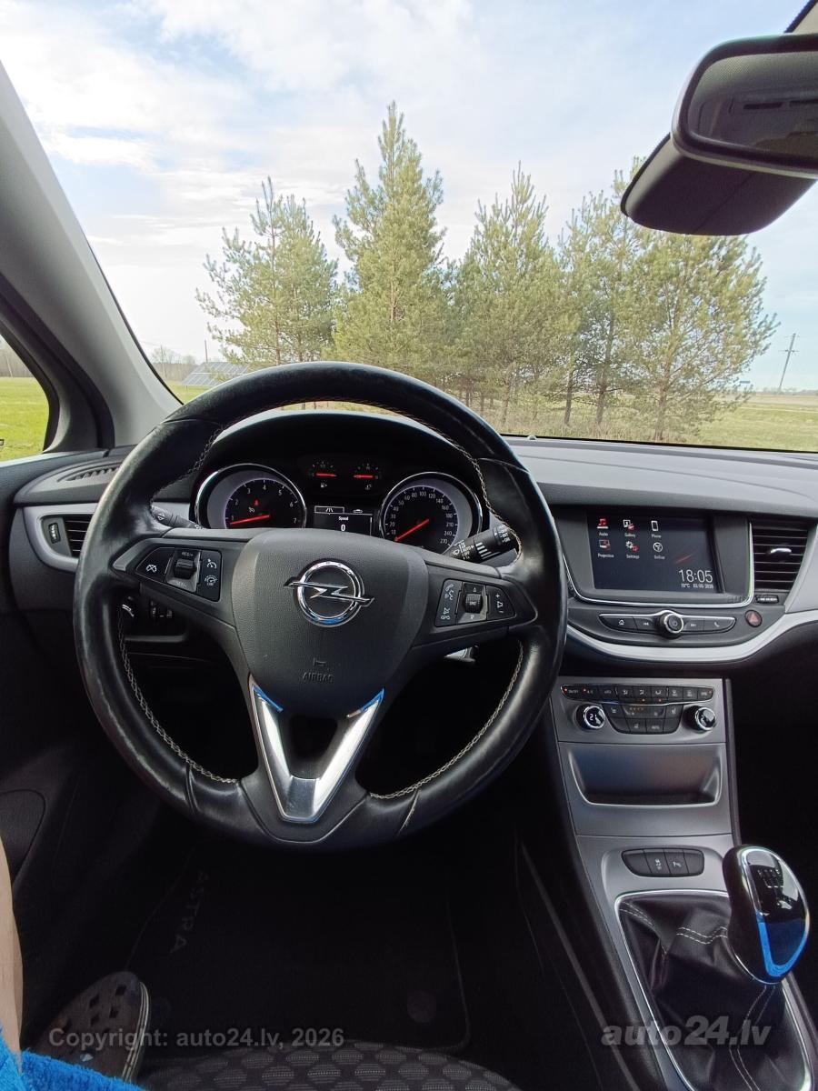 Grey Opel Astra 2017 in Narva, with an engine capacity of 1.40 L and mileage of 177 thousand km for 5900 €, photo 5 on AUTOMOTO.COM.LV