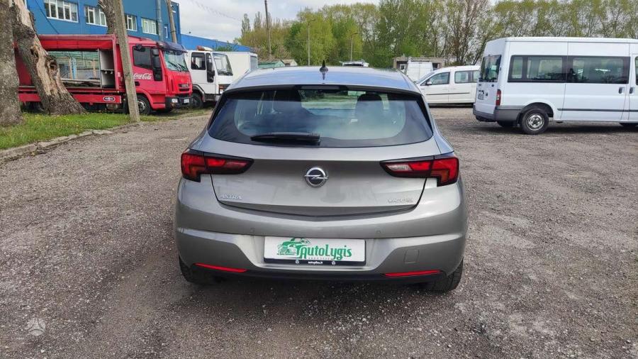 Pelēks Opel Astra 2017 Klaipėda, ar dzinēja tilpumu 1.00 L un nobraukumu 173 tūkst. km par 5900 €, foto 13 vietnē AUTOMOTO.COM.LV