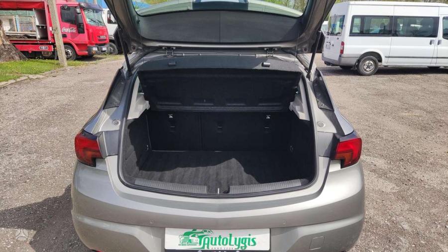 Pelēks Opel Astra 2017 Klaipėda, ar dzinēja tilpumu 1.00 L un nobraukumu 173 tūkst. km par 5900 €, foto 14 vietnē AUTOMOTO.COM.LV