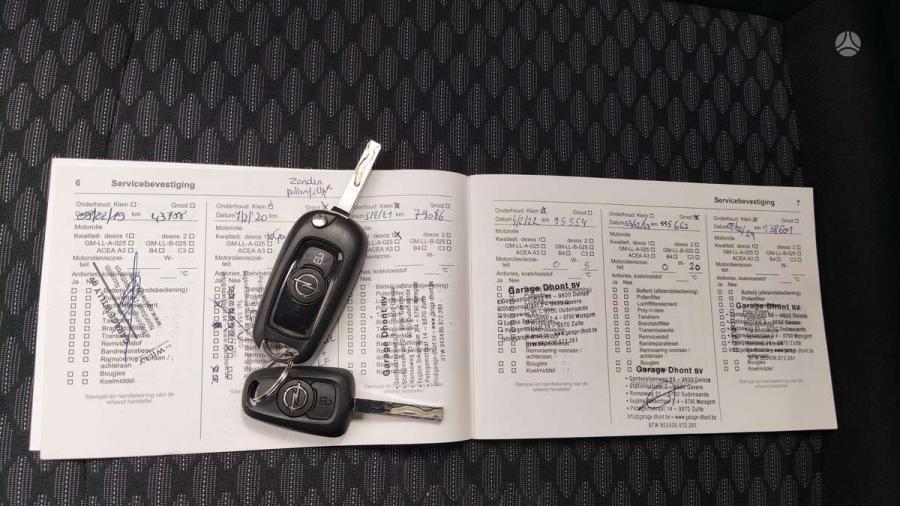 Pelēks Opel Astra 2017 Klaipėda, ar dzinēja tilpumu 1.00 L un nobraukumu 173 tūkst. km par 5900 €, foto 20 vietnē AUTOMOTO.COM.LV