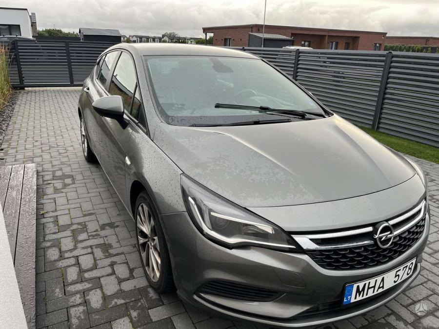 Pelēks Opel Astra 2017 Klaipėda, ar dzinēja tilpumu 1.00 L un nobraukumu 141 tūkst. km par 5500 €, foto 4 vietnē AUTOMOTO.COM.LV