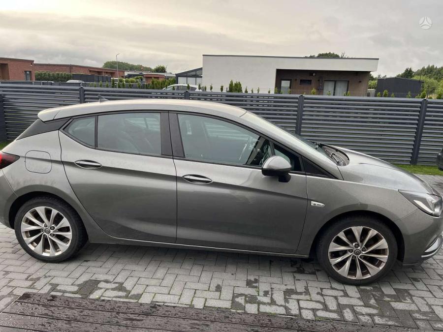 Pelēks Opel Astra 2017 Klaipėda, ar dzinēja tilpumu 1.00 L un nobraukumu 141 tūkst. km par 5500 €, foto 5 vietnē AUTOMOTO.COM.LV