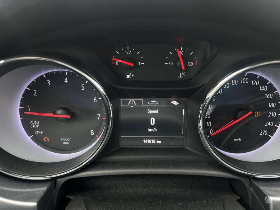 Pelēks Opel Astra 2017 Klaipėda, ar dzinēja tilpumu 1.00 L un nobraukumu 141 tūkst. km par 5500 €, foto 10 vietnē AUTOMOTO.COM.LV
