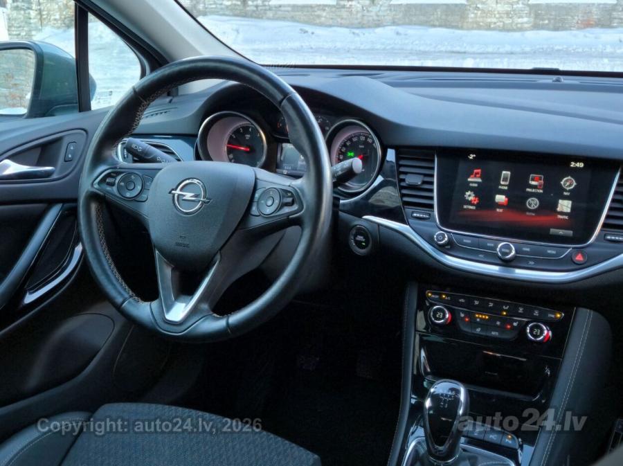 Grey Opel Astra 2018 in Tallinn, with an engine capacity of 1.00 L and mileage of 87 thousand km for 8390 €, photo 7 on AUTOMOTO.COM.LV