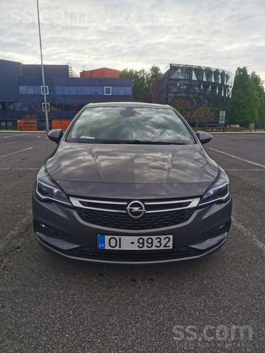 Pelēks Opel Astra 2018 Rīga, ar dzinēja tilpumu 1.00 L un nobraukumu 94 tūkst. km par 8450 €, foto 1 vietnē AUTOMOTO.COM.LV