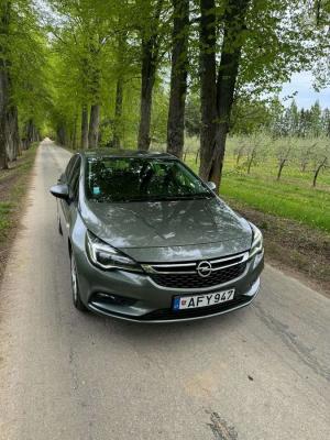 Grey Opel Astra 2018 in Birzai, with an engine capacity of 1.60 L and mileage of 220 thousand km for 8400 €, photo  on AUTOMOTO.COM.LV