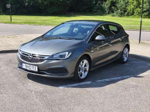 Grey Opel Astra 2018 in Vilnius, with an engine capacity of 1.60 L and mileage of 75 thousand km for 8200 €, photo  on AUTOMOTO.COM.LV