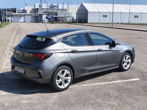 Grey Opel Astra 2018 in Vilnius, with an engine capacity of 1.60 L and mileage of 75 thousand km for 8200 €, photo 3 on AUTOMOTO.COM.LV