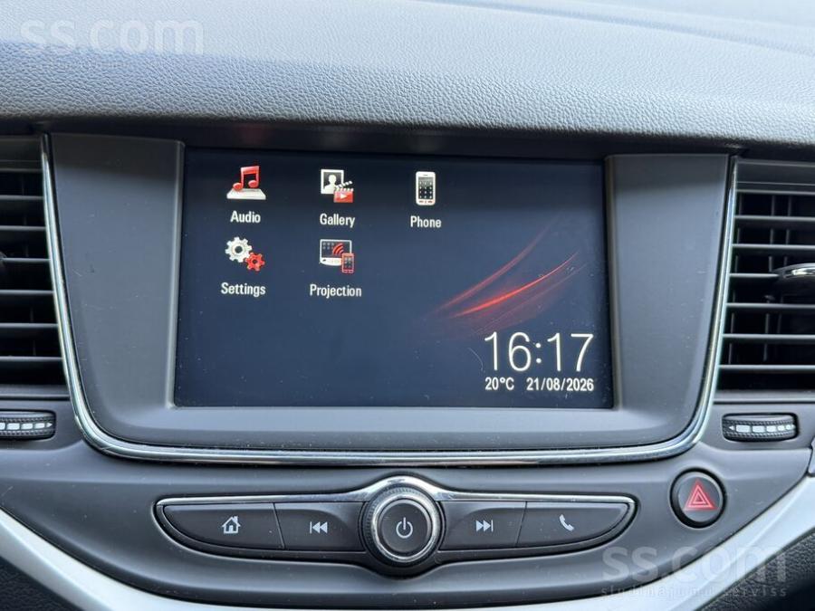 Grey Opel Astra 2019 in Riga, with an engine capacity of 1.40 L and mileage of 64 thousand km for 8450 €, photo 11 on AUTOMOTO.COM.LV