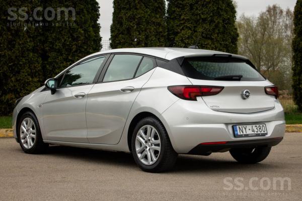 Pelēks Opel Astra 2020 Jelgava, ar dzinēja tilpumu 1.50 L un nobraukumu 186 tūkst. km par 6990 €, foto 4 vietnē AUTOMOTO.COM.LV