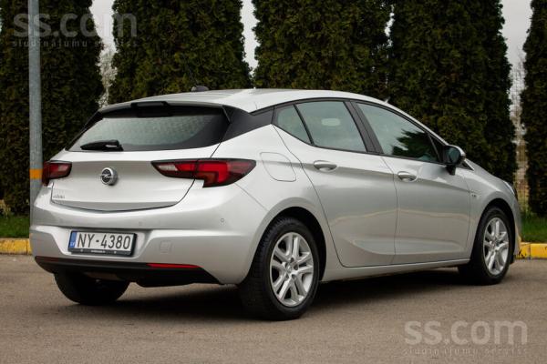 Pelēks Opel Astra 2020 Jelgava, ar dzinēja tilpumu 1.50 L un nobraukumu 186 tūkst. km par 6990 €, foto 6 vietnē AUTOMOTO.COM.LV