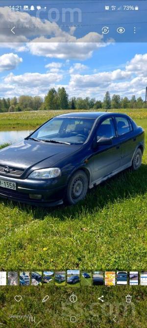 Pelēks Opel Astra 1998 Alūksne, ar dzinēja tilpumu 1.80 L un nobraukumu 200 tūkst. km par 500 €, foto 3 vietnē AUTOMOTO.COM.LV
