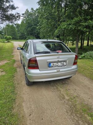 Pelēks Opel Astra 1998 Lazdijai, ar dzinēja tilpumu 1.60 L un nobraukumu 271 tūkst. km par 800 €, foto  vietnē AUTOMOTO.COM.LV
