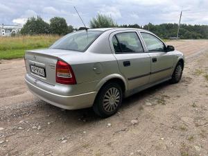 Grey Opel Astra 1999 in Vilnius, with an engine capacity of 1.60 L and mileage of 220 thousand km for 550 €, photo 8 on AUTOMOTO.COM.LV