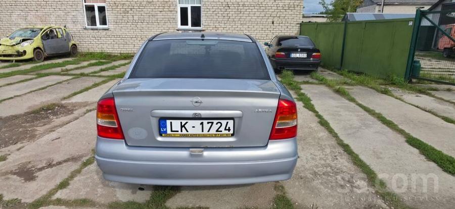 Серый Опель Астра 2001 в Кулдига, объемом двигателя 1.80 л и пробегом 427 тыс. км за 799 €, фото 9 на AUTOMOTO.COM.LV