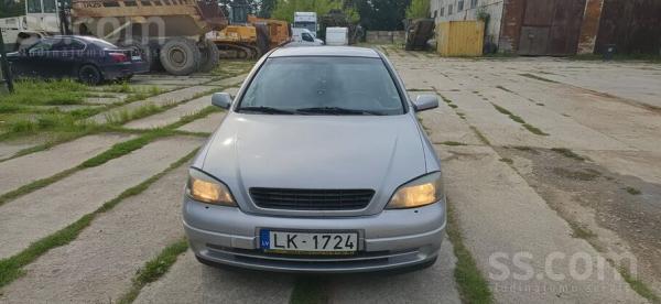 Grey Opel Astra 2001 in Kuldiga, with an engine capacity of 1.40 L and mileage of 427 thousand km for 799 €, photo 6 on AUTOMOTO.COM.LV