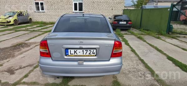 Grey Opel Astra 2001 in Kuldiga, with an engine capacity of 1.40 L and mileage of 427 thousand km for 799 €, photo 9 on AUTOMOTO.COM.LV