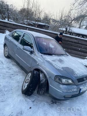 Grey Opel Astra 2003 in Riga, with an engine capacity of 1.70 L and mileage of 284 thousand km for 650 €, photo  on AUTOMOTO.COM.LV