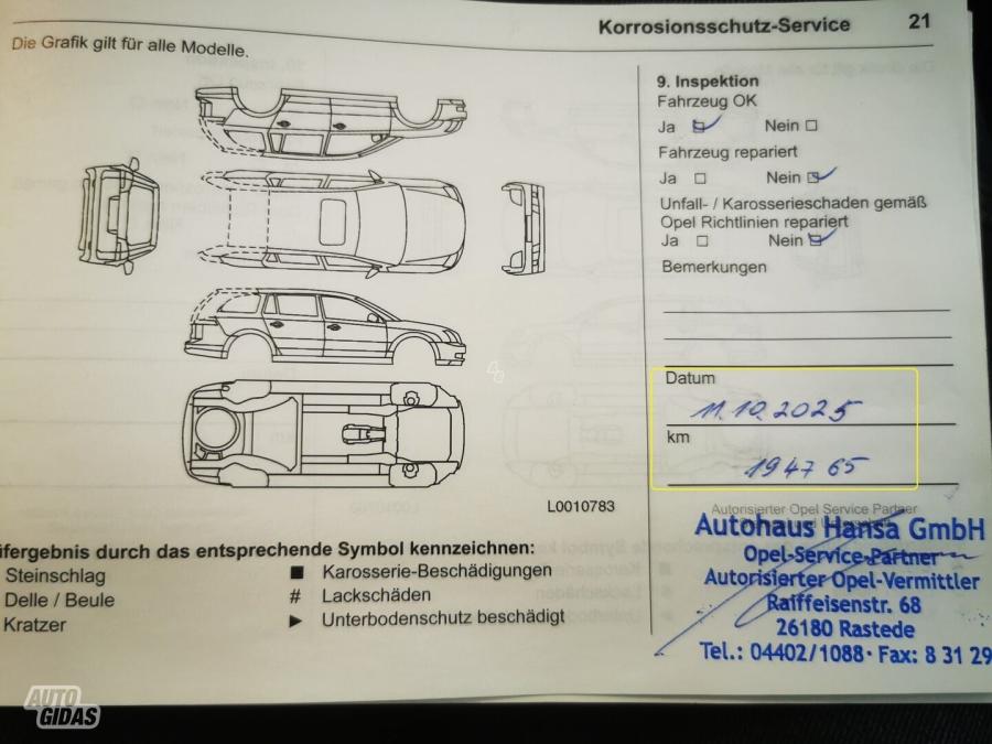 Grey Opel Astra 2014 in Klaipeda, with an engine capacity of 1.70 L and mileage of 197 thousand km for 4490 €, photo 32 on AUTOMOTO.COM.LV