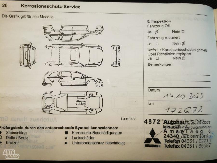 Grey Opel Astra 2014 in Klaipeda, with an engine capacity of 1.70 L and mileage of 197 thousand km for 4490 €, photo 33 on AUTOMOTO.COM.LV