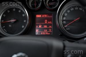 Grey Opel Astra 2017 in Riga, with an engine capacity of 1.40 L and mileage of 79 thousand km for 7990 €, photo 18 on AUTOMOTO.COM.LV