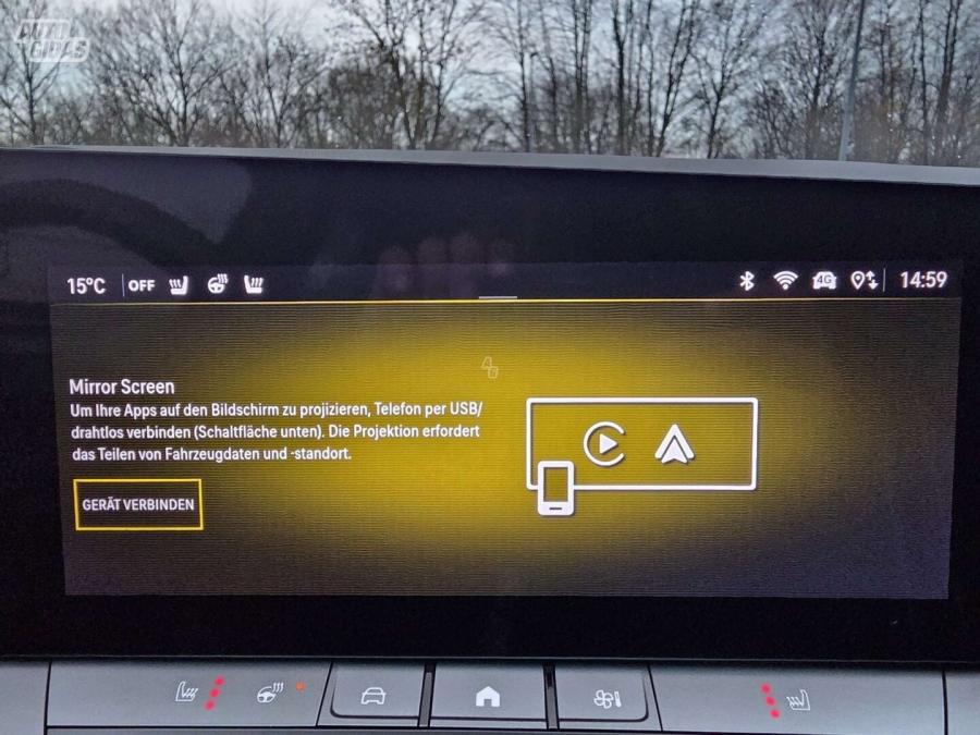 Серый Опель Астра 2024 в Каунас, объемом двигателя 1.20 л и пробегом 27 тыс. км за 24102 €, фото 14 на AUTOMOTO.COM.LV