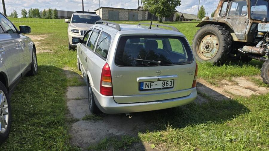 Pelēks Opel Astra 1999 Rēzekne, ar dzinēja tilpumu 2.00 L un nobraukumu 350 tūkst. km par 1000 €, foto 6 vietnē AUTOMOTO.COM.LV