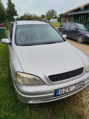 Pelēks Opel Astra 2000 Biržai, ar dzinēja tilpumu 1.70 L un nobraukumu 240 tūkst. km par 650 €, foto  vietnē AUTOMOTO.COM.LV