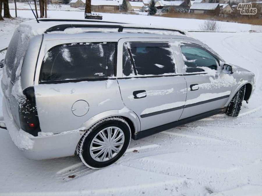 Grey Opel Astra 2002 in Silale, with an engine capacity of 1.60 L and mileage of 244 thousand km for 950 €, photo 7 on AUTOMOTO.COM.LV