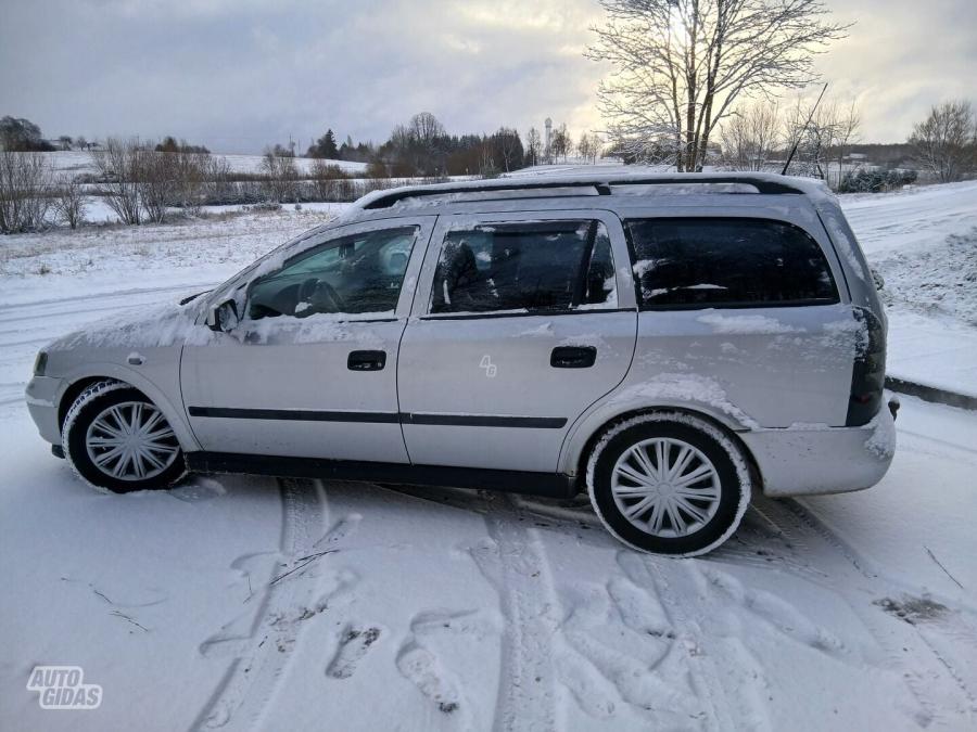 Grey Opel Astra 2002 in Silale, with an engine capacity of 1.60 L and mileage of 244 thousand km for 950 €, photo 8 on AUTOMOTO.COM.LV