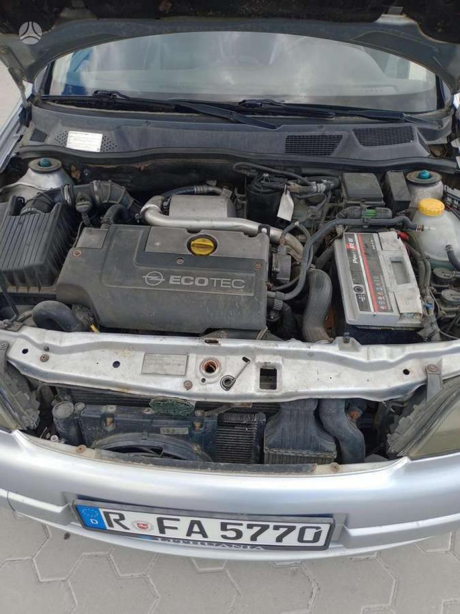 Pelēks Opel Astra 2002 Šalčininkai, ar dzinēja tilpumu 2.00 L un nobraukumu 360 tūkst. km par 500 €, foto 12 vietnē AUTOMOTO.COM.LV