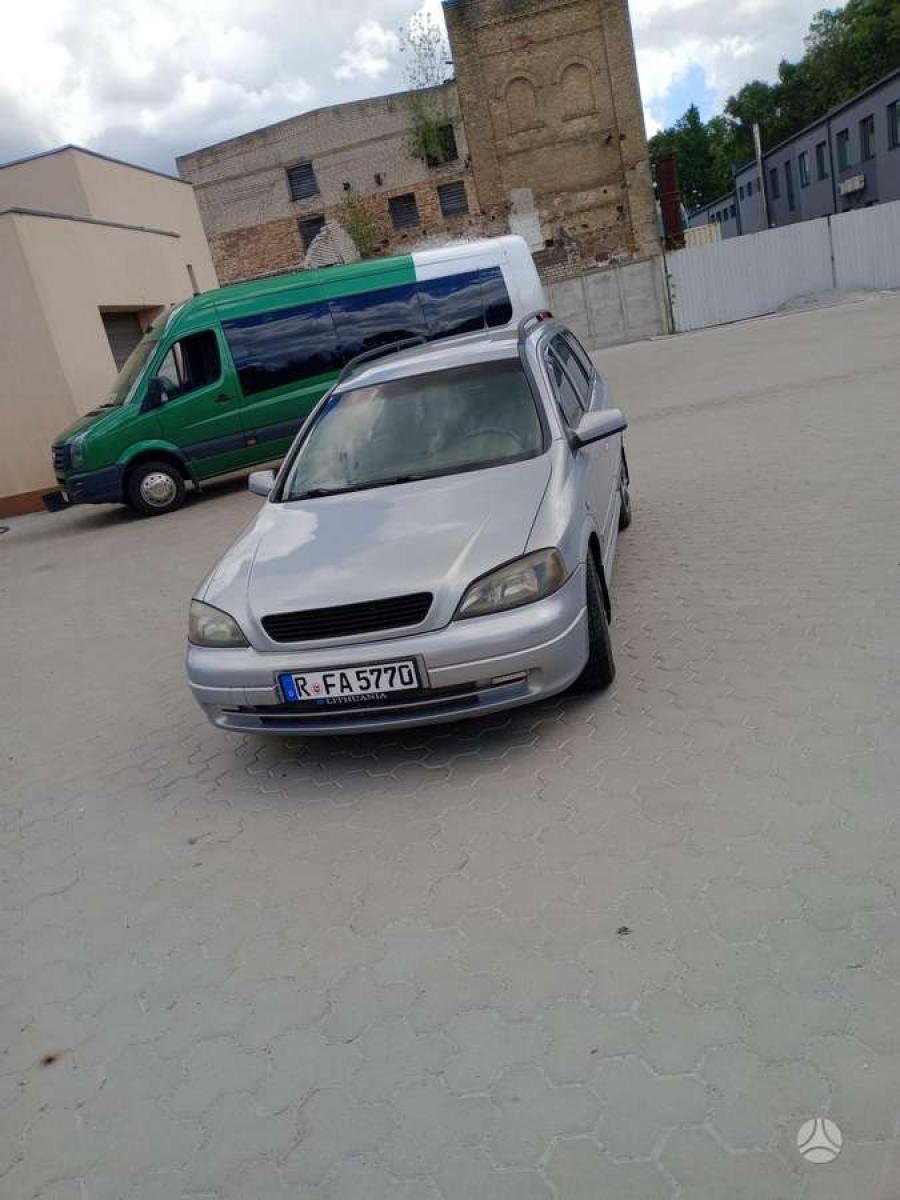 Pelēks Opel Astra 2002 Šalčininkai, ar dzinēja tilpumu 2.00 L un nobraukumu 360 tūkst. km par 500 €, foto 13 vietnē AUTOMOTO.COM.LV