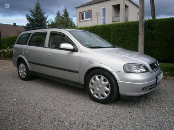 Grey Opel Astra 2002 in Kaisiadorys, with an engine capacity of 2.17 L and mileage of 284 thousand km for 600 €, photo 1 on AUTOMOTO.COM.LV