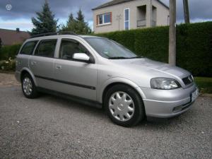 Pelēks Opel Astra 2002 Kaišiadorys, ar dzinēja tilpumu 2.17 L un nobraukumu 284 tūkst. km par 600 €, foto  vietnē AUTOMOTO.COM.LV