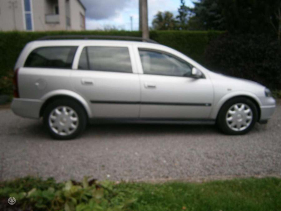 Grey Opel Astra 2002 in Kaisiadorys, with an engine capacity of 2.17 L and mileage of 284 thousand km for 600 €, photo 3 on AUTOMOTO.COM.LV
