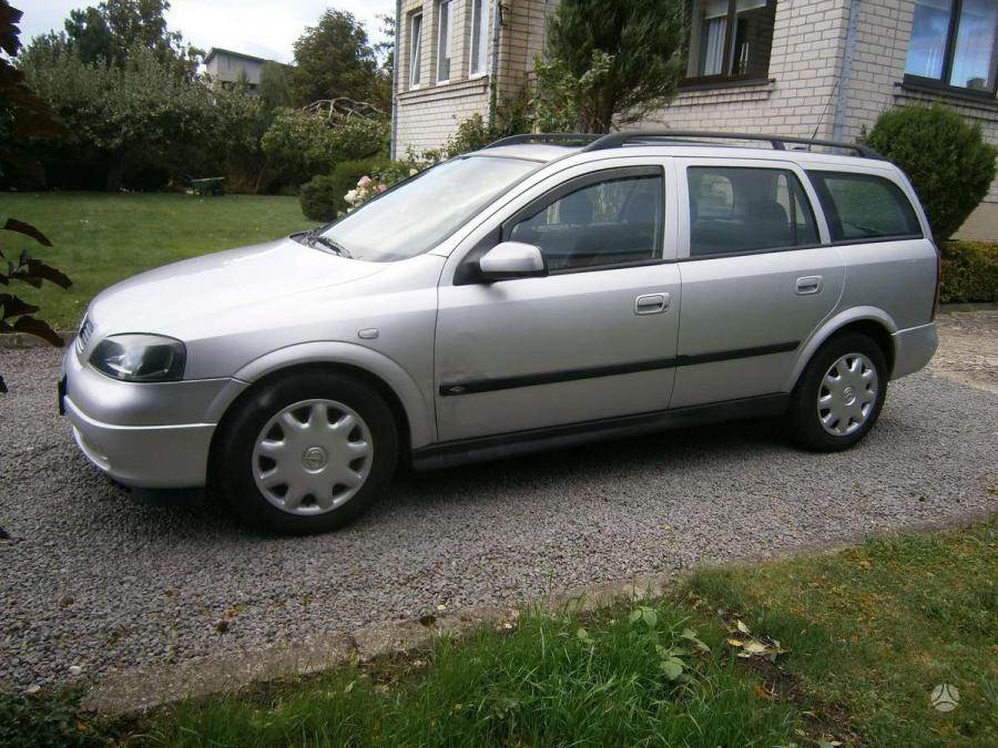 Grey Opel Astra 2002 in Kaisiadorys, with an engine capacity of 2.17 L and mileage of 284 thousand km for 600 €, photo 5 on AUTOMOTO.COM.LV