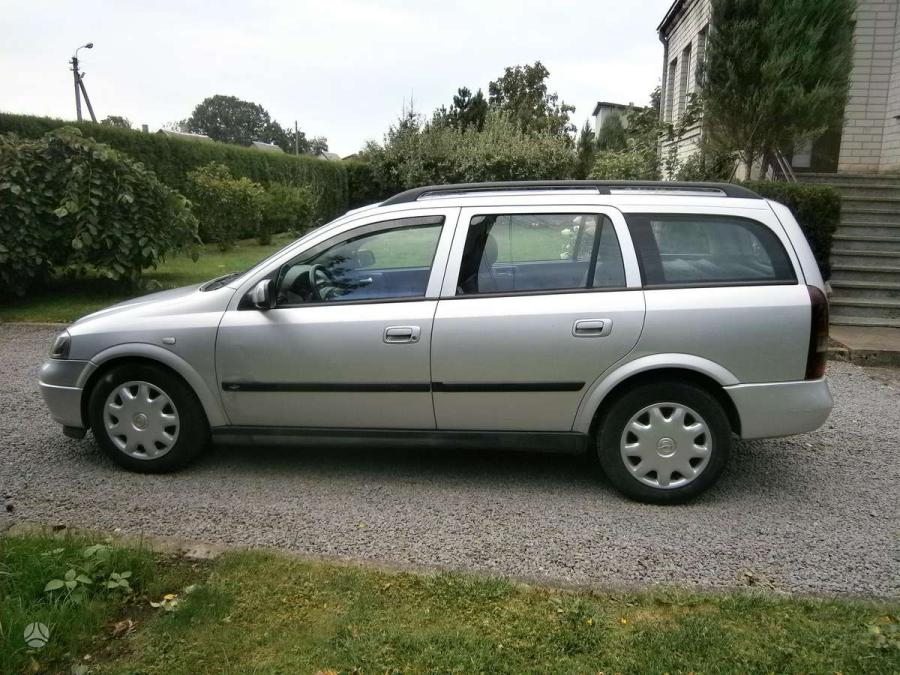 Grey Opel Astra 2002 in Kaisiadorys, with an engine capacity of 2.17 L and mileage of 284 thousand km for 600 €, photo 6 on AUTOMOTO.COM.LV