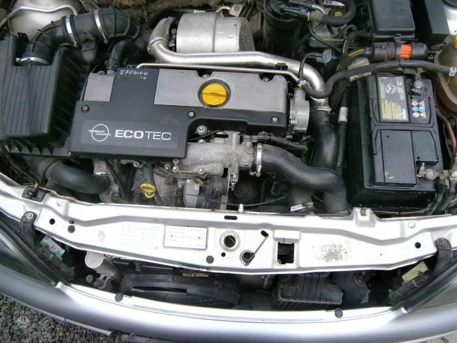 Grey Opel Astra 2002 in Kaisiadorys, with an engine capacity of 2.17 L and mileage of 284 thousand km for 600 €, photo 20 on AUTOMOTO.COM.LV