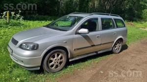 Grey Opel Astra 2003 in Riga, with an engine capacity of 1.60 L and mileage of 439 thousand km for 1200 €, photo 1 on AUTOMOTO.COM.LV