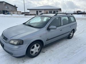 Pelēks Opel Astra 2003 Vilkaviškis, ar dzinēja tilpumu 1.60 L un nobraukumu 200 tūkst. km par 950 €, foto  vietnē AUTOMOTO.COM.LV
