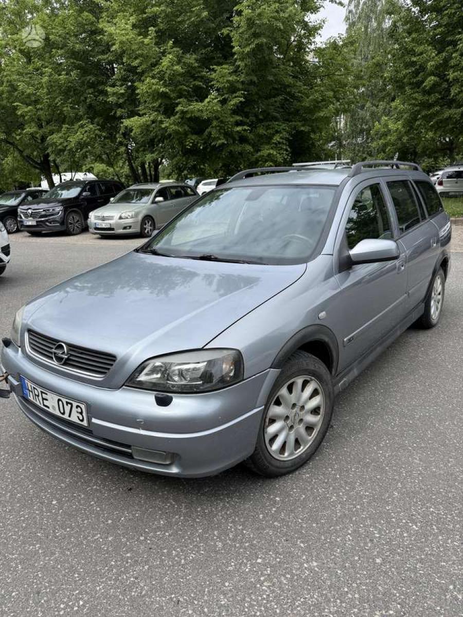 Pelēks Opel Astra 2003 Viļņa, ar dzinēja tilpumu 2.00 L un nobraukumu 275 tūkst. km par 500 €, foto 3 vietnē AUTOMOTO.COM.LV