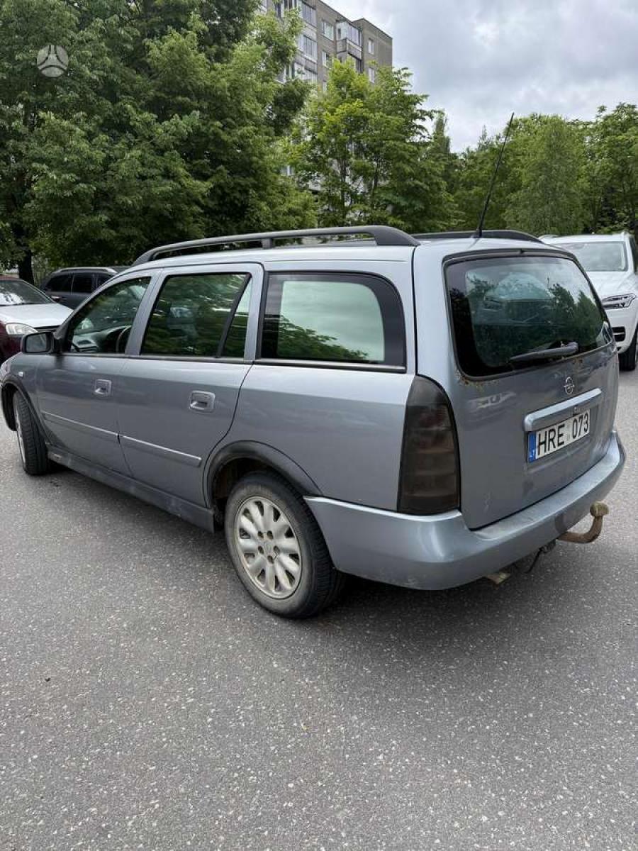 Pelēks Opel Astra 2003 Viļņa, ar dzinēja tilpumu 2.00 L un nobraukumu 275 tūkst. km par 500 €, foto 6 vietnē AUTOMOTO.COM.LV