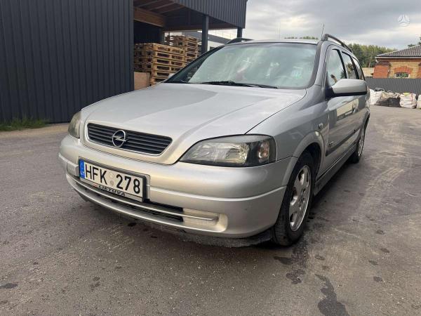Grey Opel Astra 2003 in Alytus, with an engine capacity of 2.00 L and mileage of 308 thousand km for 1000 €, photo 2 on AUTOMOTO.COM.LV