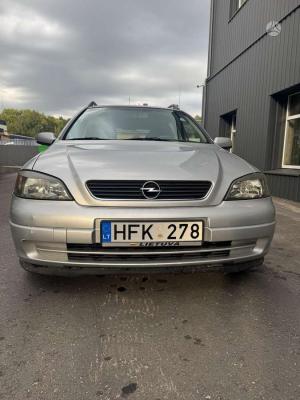 Grey Opel Astra 2003 in Alytus, with an engine capacity of 2.00 L and mileage of 308 thousand km for 1000 €, photo 5 on AUTOMOTO.COM.LV