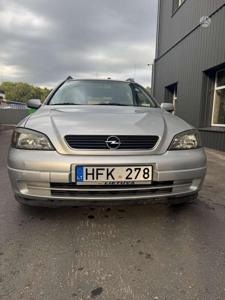 Grey Opel Astra 2003 in Alytus, with an engine capacity of 2.00 L and mileage of 308 thousand km for 1000 €, photo 5 on AUTOMOTO.COM.LV