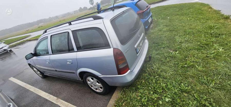 Pelēks Opel Astra 2003 Šauļi, ar dzinēja tilpumu 2.00 L un nobraukumu 319 tūkst. km par 550 €, foto 3 vietnē AUTOMOTO.COM.LV